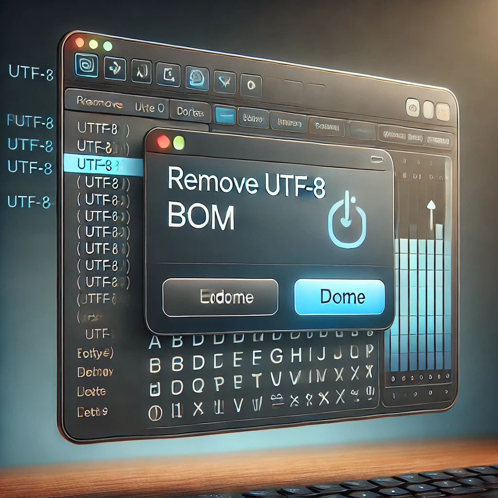 UTF8 BOM 제거 - 길호넷